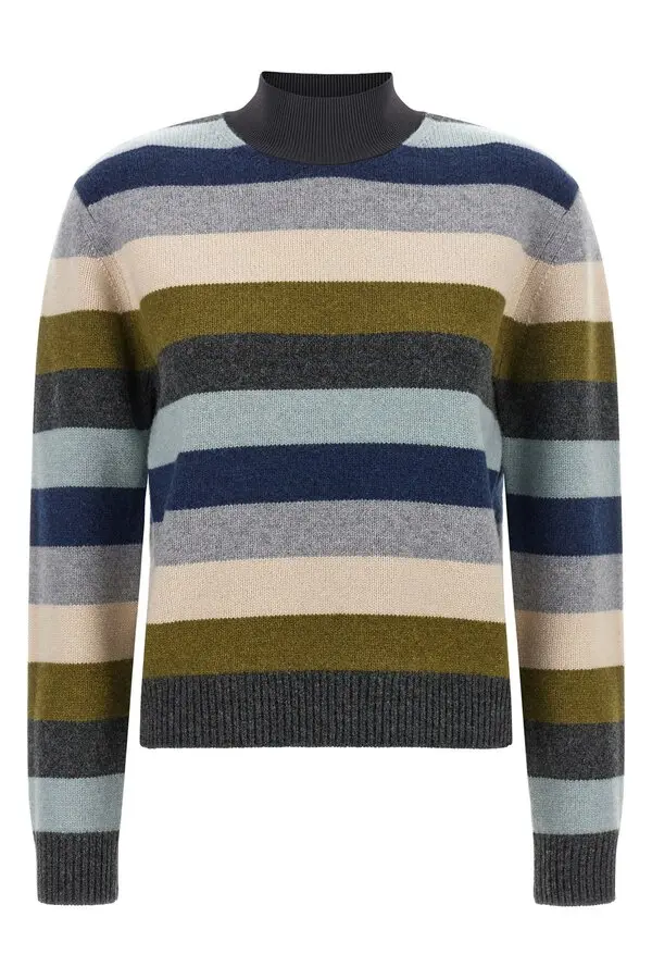 Tory Burch Striped Wool Sweater