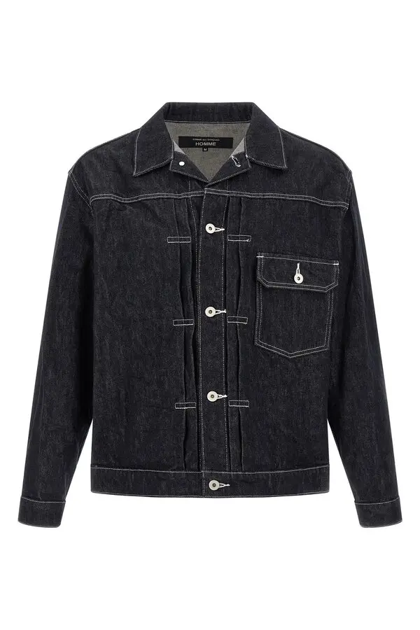 COMME DES GARҪONS HOMME Pleated Detail Jacket