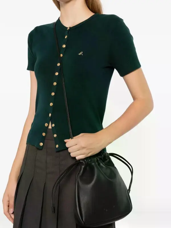 AGNES B. Mars Shoulder Bag - Black