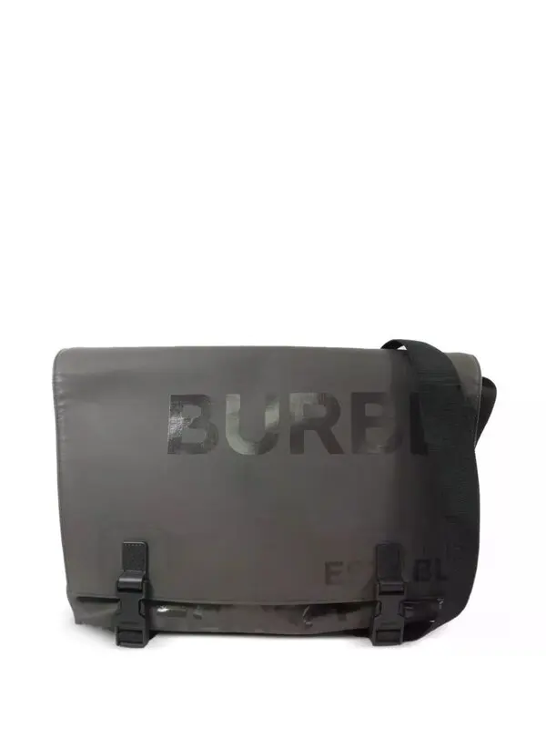 Burberry Logo-print Buckle-fastening Messenger Bag