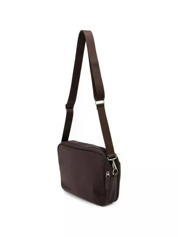 AGNES B. Logo Patched Shoulder Bag