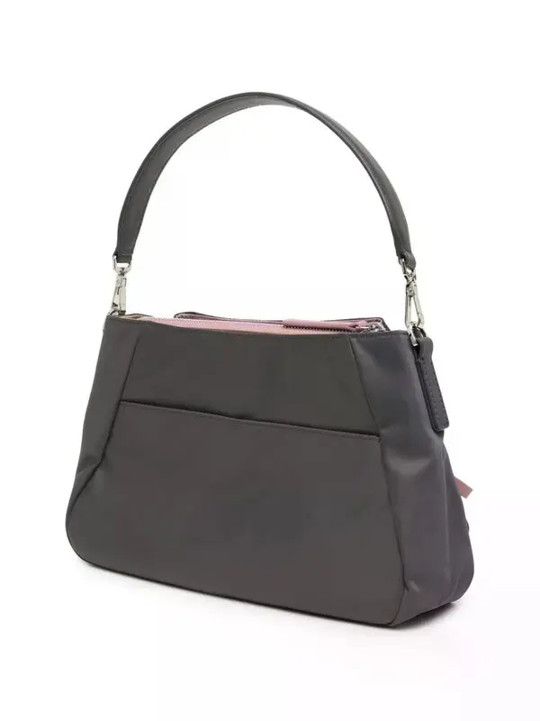 AGNES B. Origami Shoulder Bag - Grey