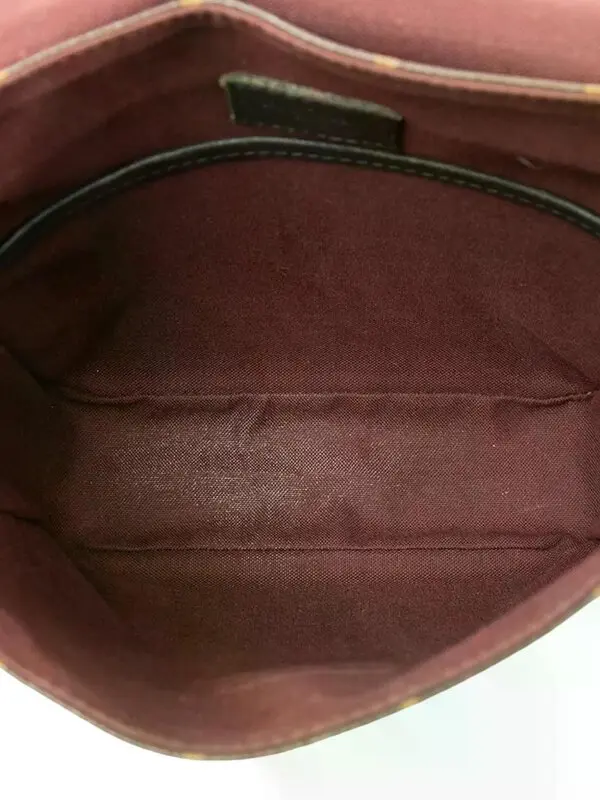 LOUIS VUITTON 2012 Monogram Macassar Bass Pm Crossbody Bag