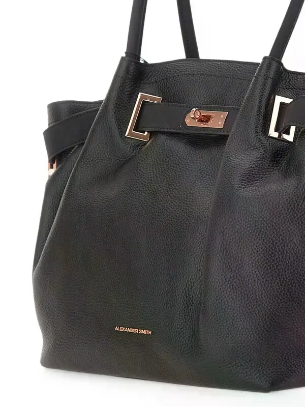 ALEXANDER SMITH Brooke Embossed-logo Tote Bag