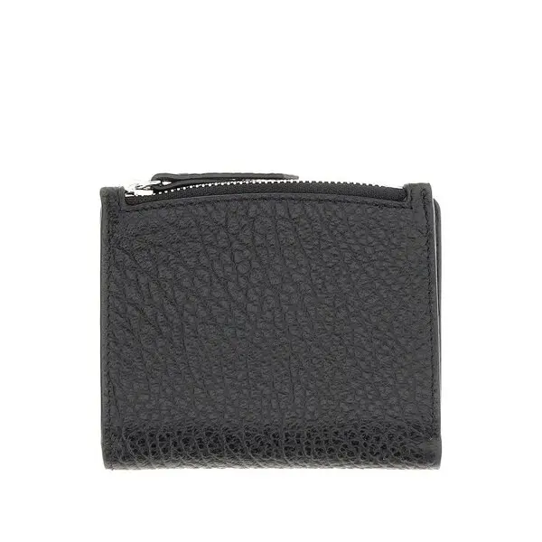 MAISON MARGIELA Four Stitches Leather Booklet Wallet - Black