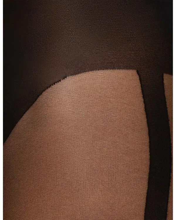Hue Tuxedo Stripe Sheer Tights