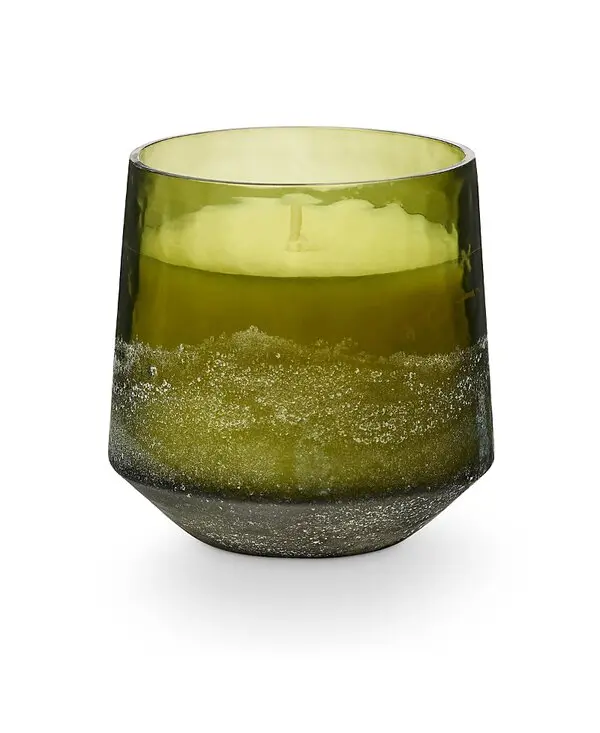 ILLUME Noble Holiday Baltic Glass Candle, Balsam & Cedar, 13 Oz
