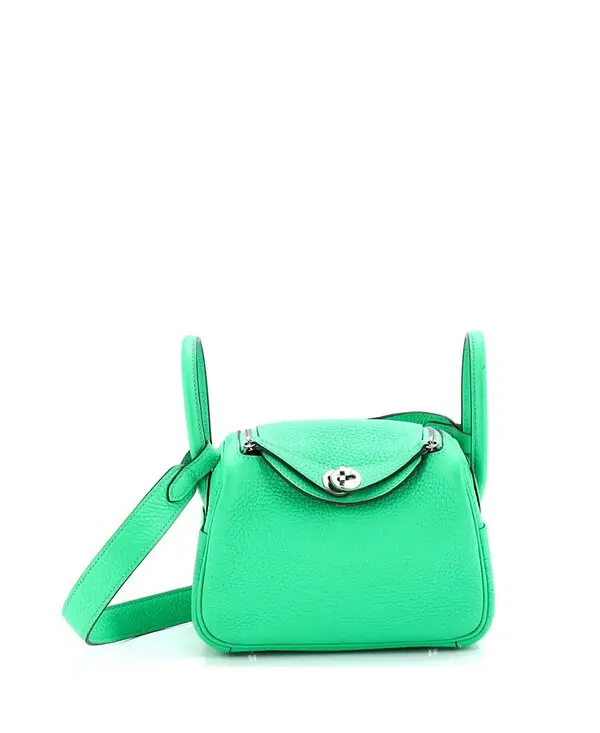 Hermès Lindy Bag Clemence - Green