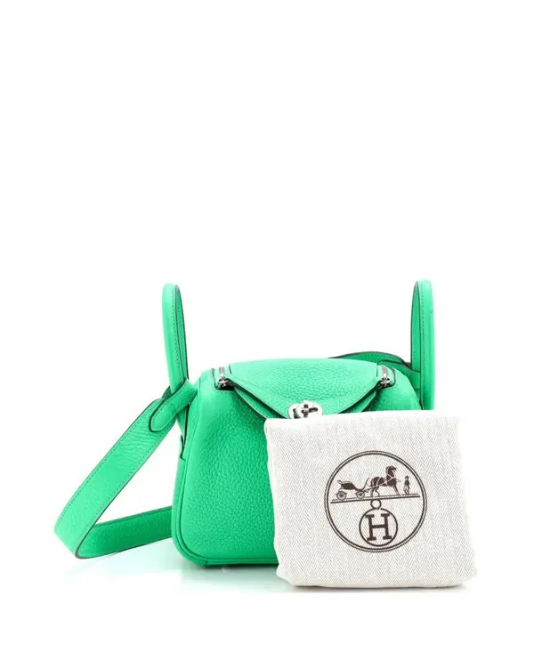 Hermès Lindy Bag Clemence - Green