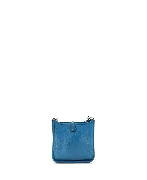 Hermès Tpm Evelyne Bag Gen Iii Clemence - Blue