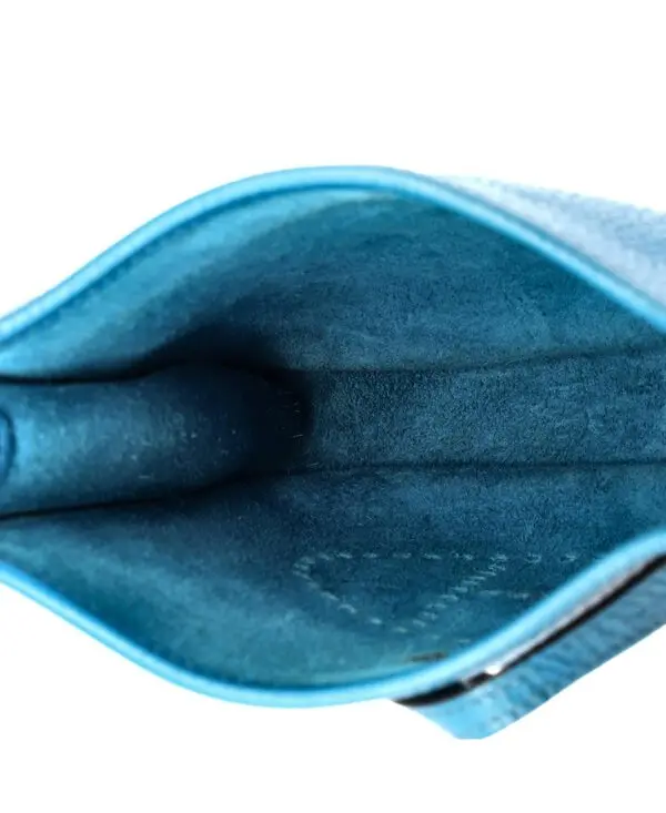 Hermès Tpm Evelyne Bag Gen Iii Clemence - Blue