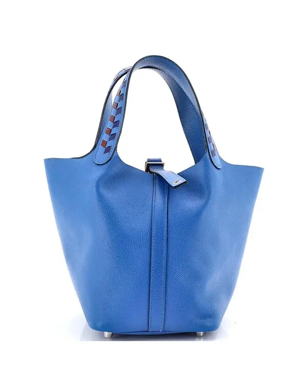 Hermès Pm Picotin Lock Bag Tressage Epsom