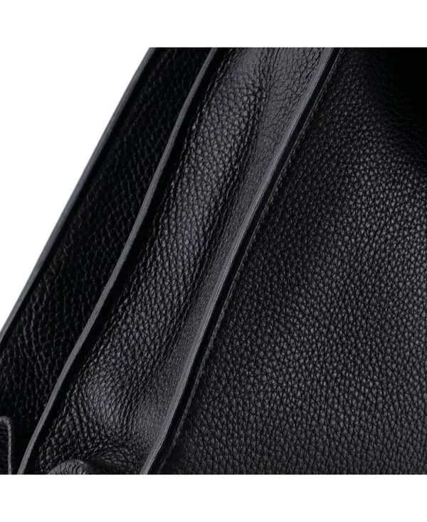 Hermès 41 Sac A Depeches Bag Togo - Black