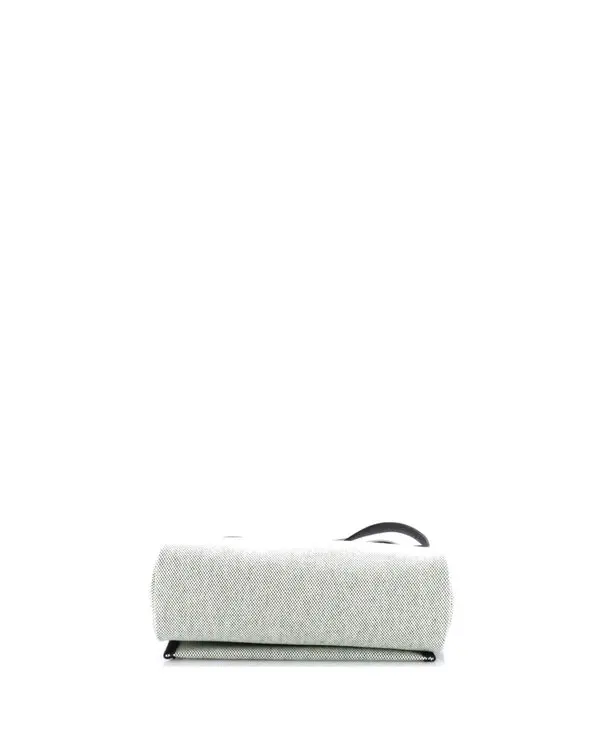 Hermès 20 Herbag Zip Toile And Leather