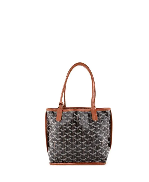 Goyard Anjou Reversible Tote Coated Canvas - Brown