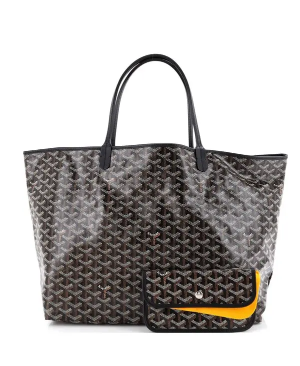 Goyard Gm Saint Louis Tote Coated Canvas