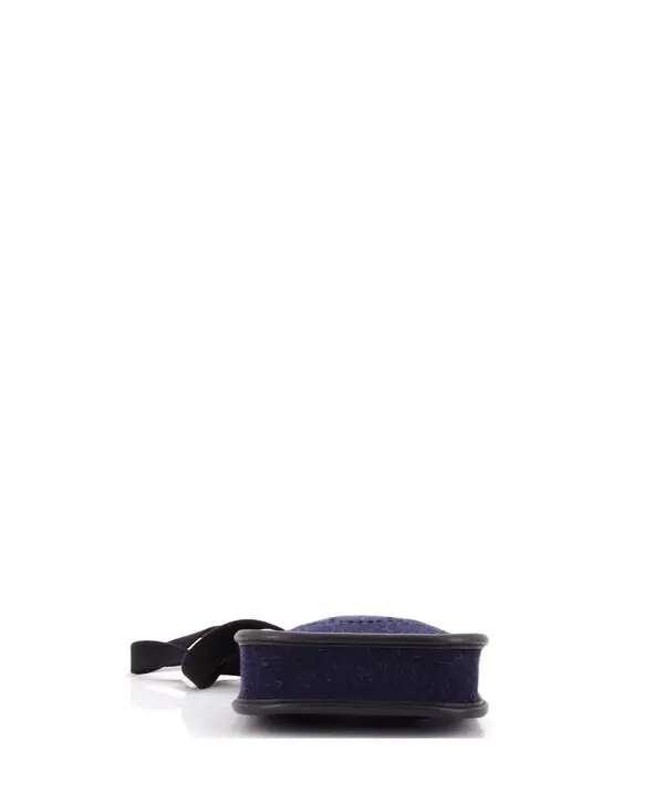 Hermès Tpm Evelyne Bag Gen Iii Felt - Blue