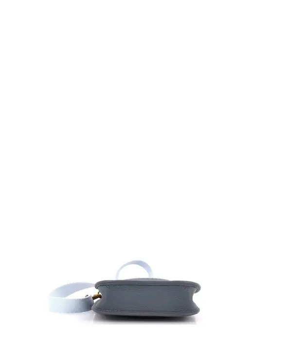Hermès Tpm Evelyne Bag Gen Iii Clemence - Blue/ Black