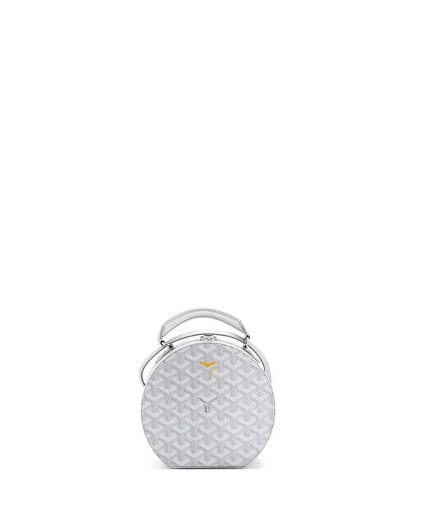 Goyard Alto Hatbox Bag Coated Canvas