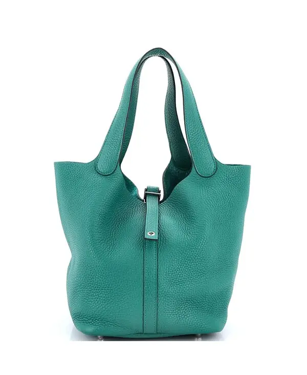 Hermès Mm Picotin Lock Bag Clemence
