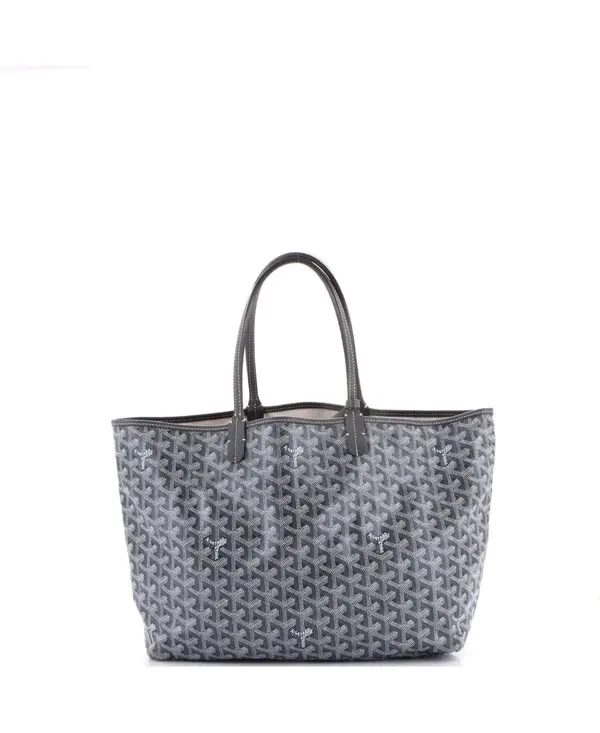 Goyard Pm Saint Louis Tote Coated Canvas - Gray