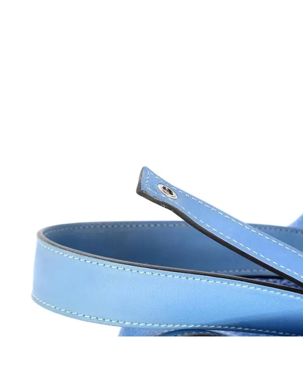 Hermès Mm Picotin Lock Bag Clemence - Blue