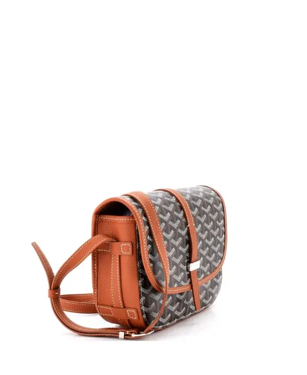 Goyard Pm Belvedere Ii Messenger Bag Coated Canvas