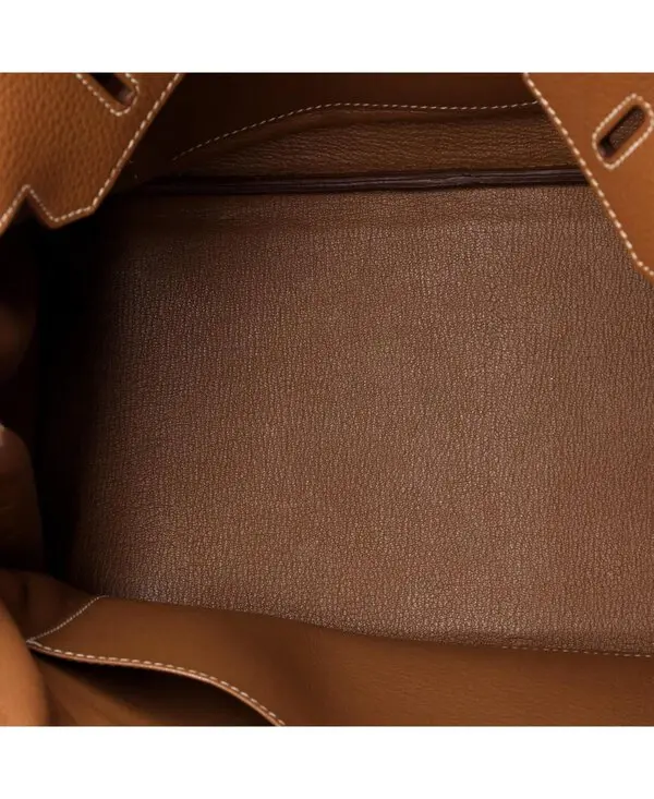Hermès Birkin 35 Handbag Brown Togo With Hardware