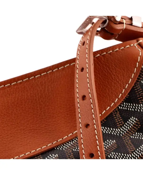 Goyard Hirondelle Shoulder Bag Coated Canvas And Leather