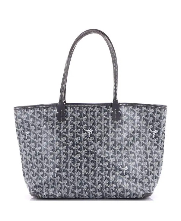 Goyard Pm Artois Tote Coated Canvas - Gray