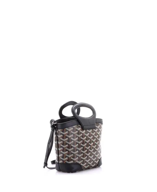 Goyard Mini Beluga Bag Coated Canvas - Black