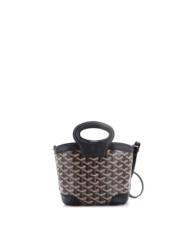 Goyard Mini Beluga Bag Coated Canvas - Black