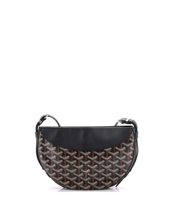 Goyard Hirondelle Shoulder Bag Coated Canvas And Leather