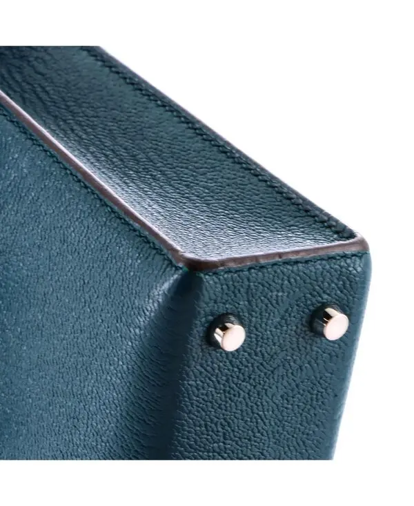 Hermès Mini Verrou Bag Chevre Mysore And Canvas