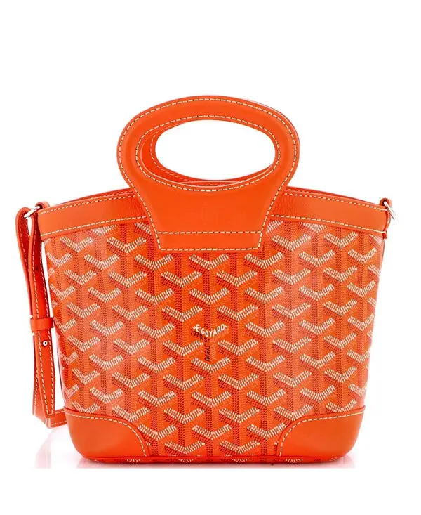 Goyard Mini Beluga Bag Coated Canvas - Orange