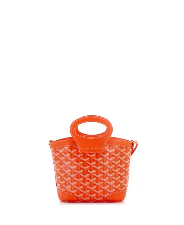 Goyard Mini Beluga Bag Coated Canvas - Orange