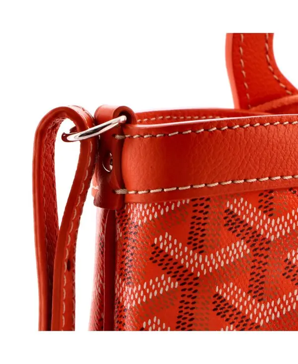 Goyard Mini Beluga Bag Coated Canvas - Orange