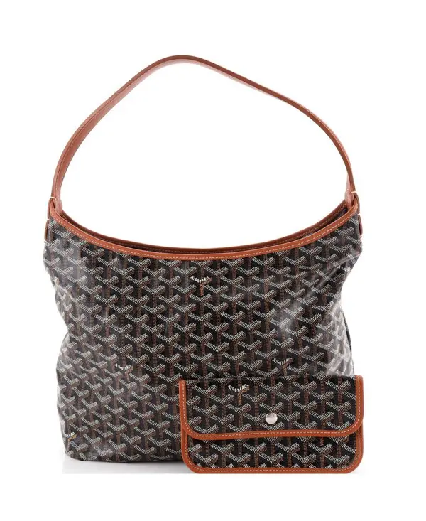 Goyard Boheme Hobo Coated Canvas