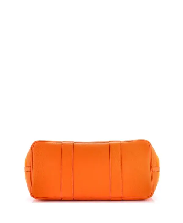 Hermès 36 Garden Party Tote Toile And Leather