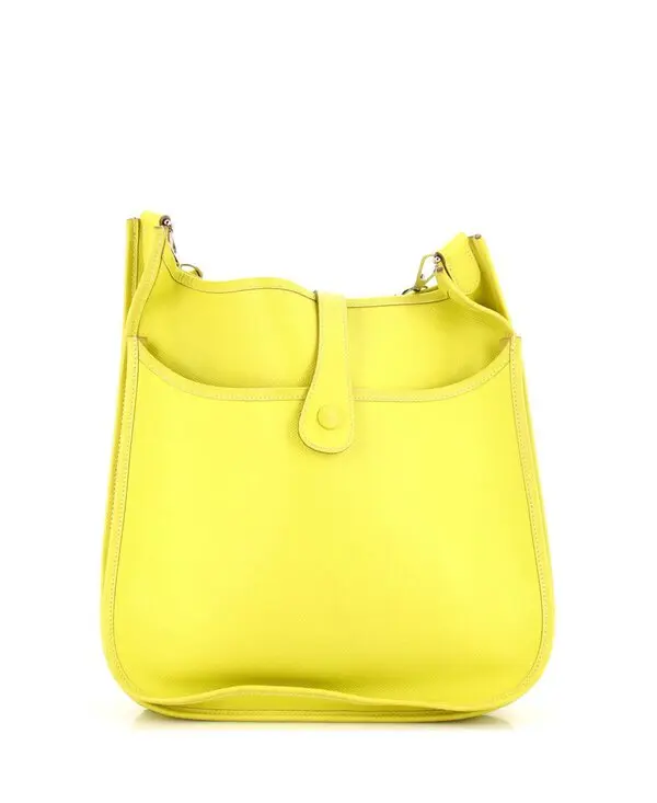Hermès Pm Evelyne Bag Gen Iii Epsom - Yellow