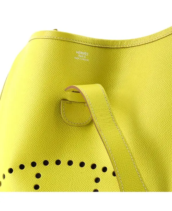 Hermès Pm Evelyne Bag Gen Iii Epsom - Yellow