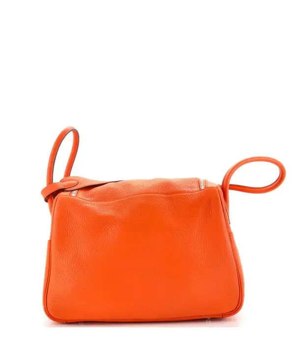 Hermès 34 Lindy Bag Clemence - Orange