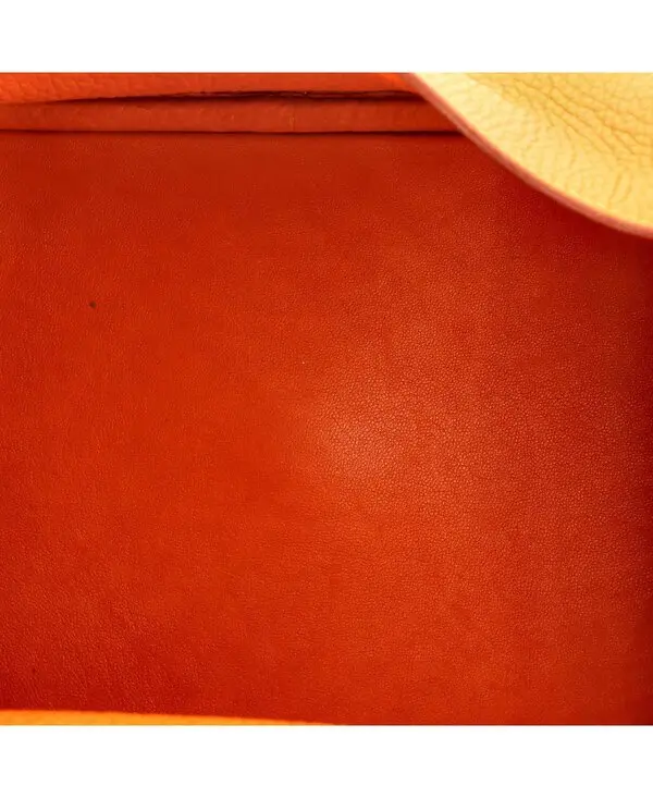 Hermès 34 Lindy Bag Clemence - Orange