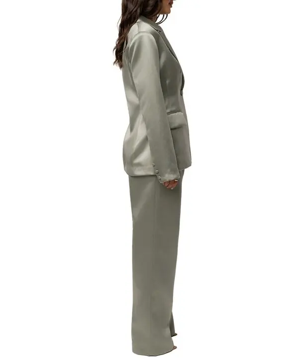 JLUXLABEL Victoria Satin Blazer