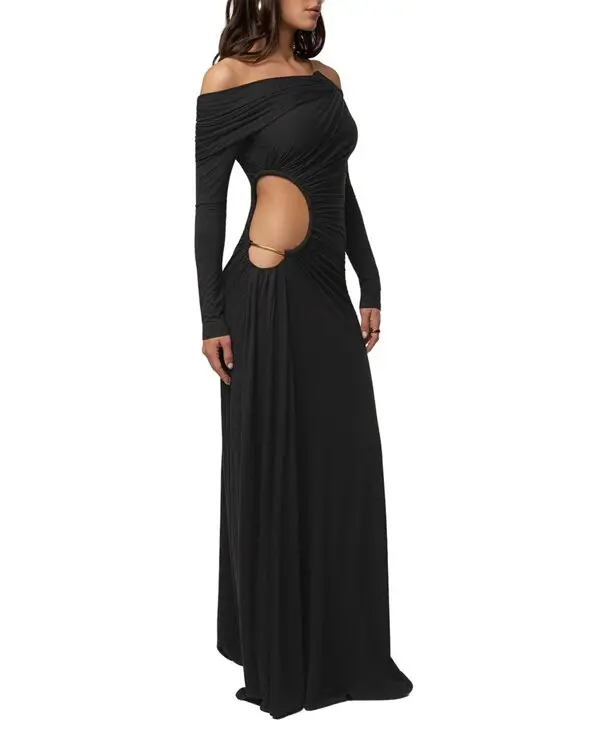 JLUXLABEL Gilded Grace Maxi Dress
