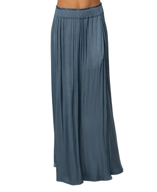 JLUXLABEL River Satin Maxi Skirt