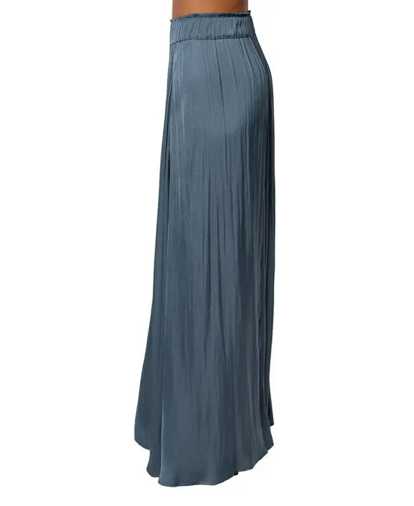 JLUXLABEL River Satin Maxi Skirt