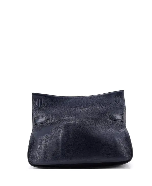 Hermès 34 Jypsiere Bag Clemence - Blue