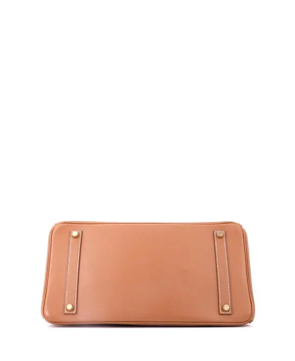 Hermès Birkin 35 Handbag Brown Courchevel With Hardware