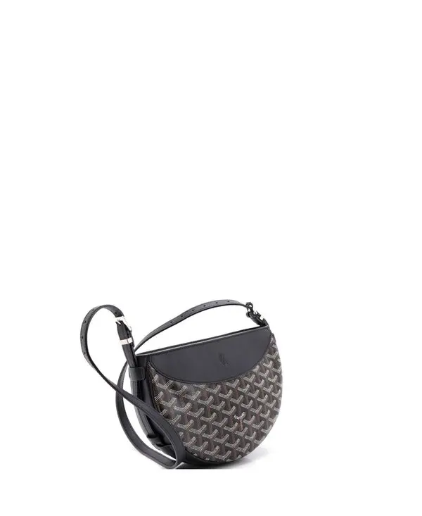 Goyard Hirondelle Shoulder Bag Coated Canvas And Leather